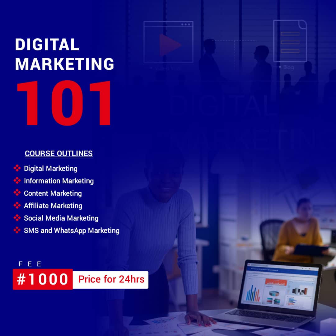 Buy Digital Marketing 101 by Big Mickey on Selar