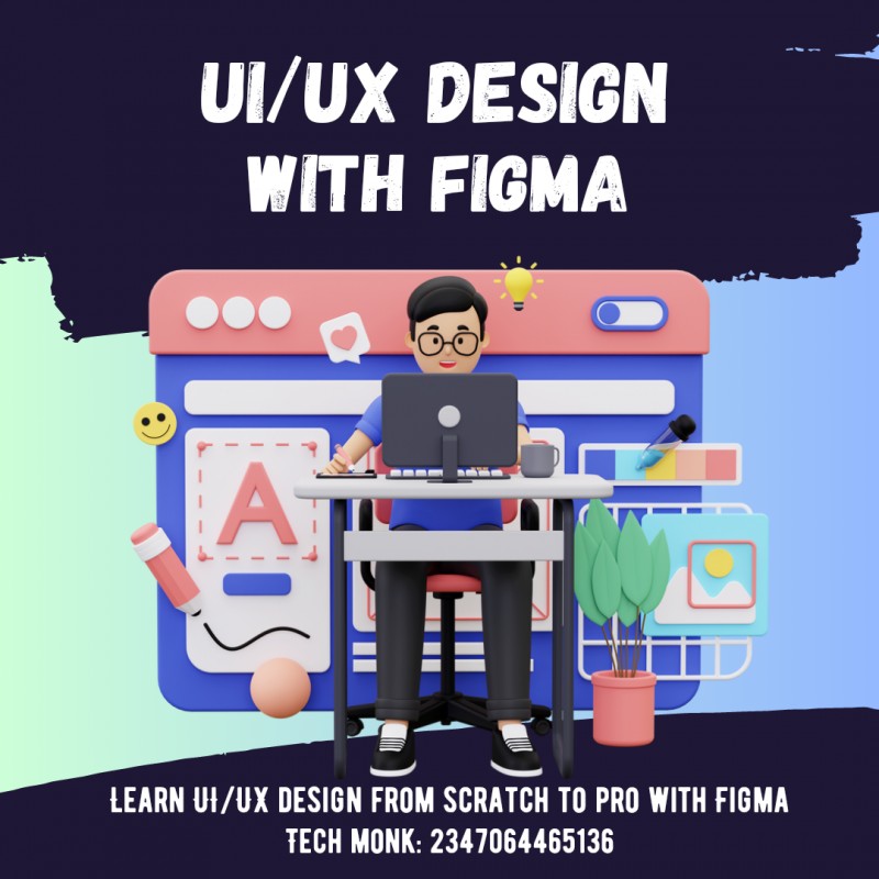 Buy UI/UX Design With Figma by Michael Sam Rodamini on Selar