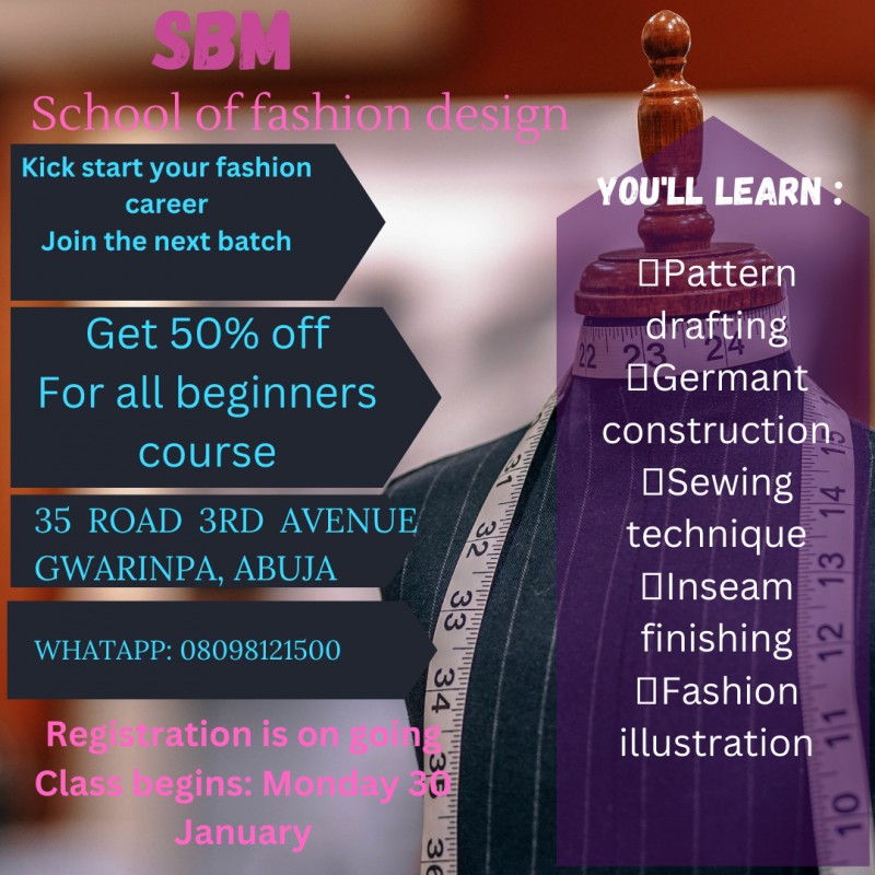 Buy Fashion Design ( Beginners class) by Evelyn Ibimina Paul on Selar