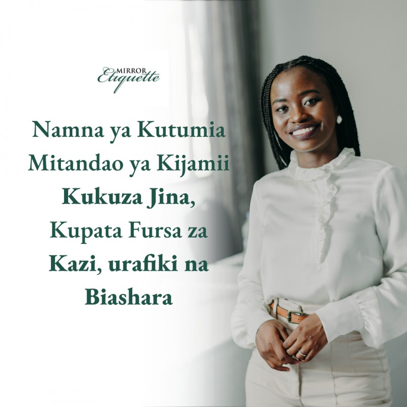 Buy Namna ya Kutumia Mitandao ya Kijamii Kukuza Jina (Kujenga Taswira ...