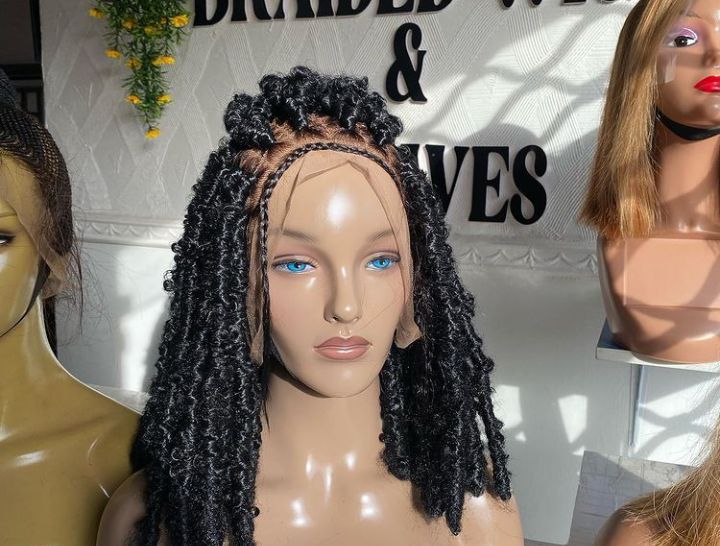 Buy Full lace butterfly locs wig by Misola's secret wigs on Selar