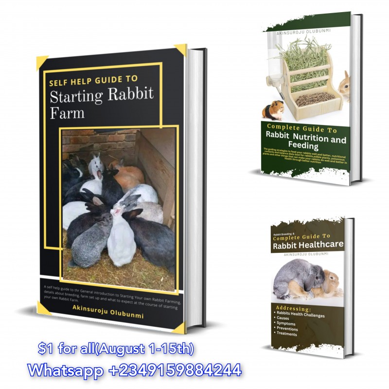 Buy 3In1 Rabbit Guide (August 1-15th Promo $1) by Rabbit Farming ...