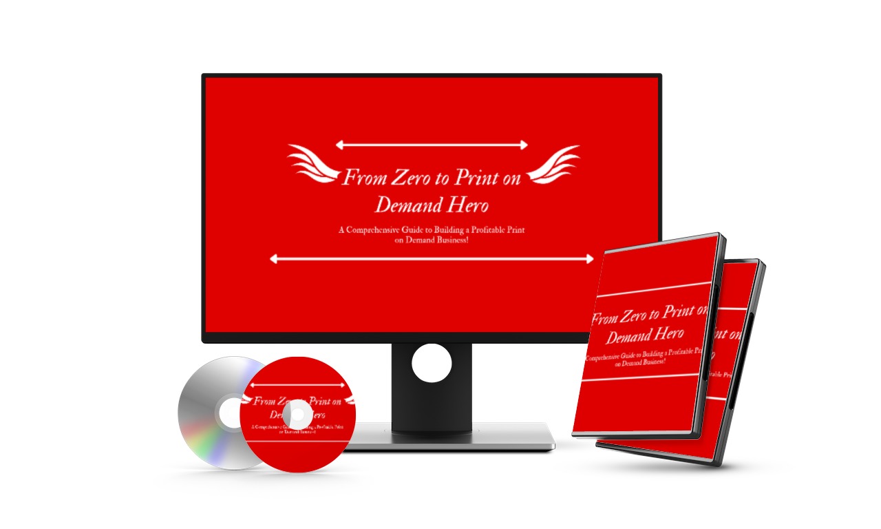 Buy From Zero to Print on Demand Hero: A Comprehensive Guide to ...