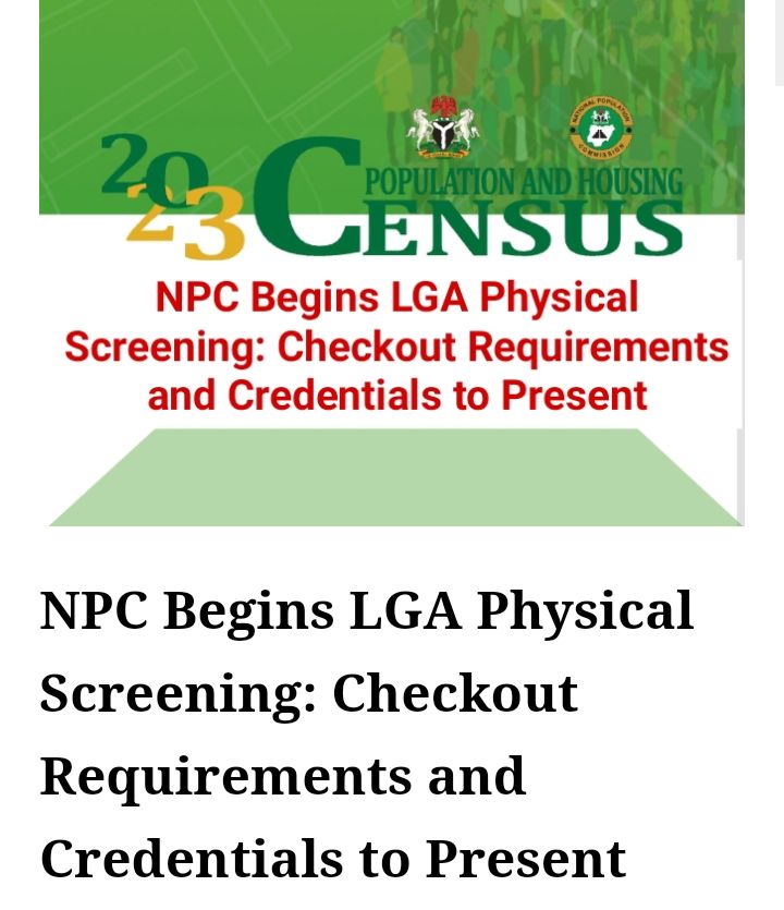 Get Link To Apply For NPC 2023 Birth Registration Adhoc Staff by Mzater ...