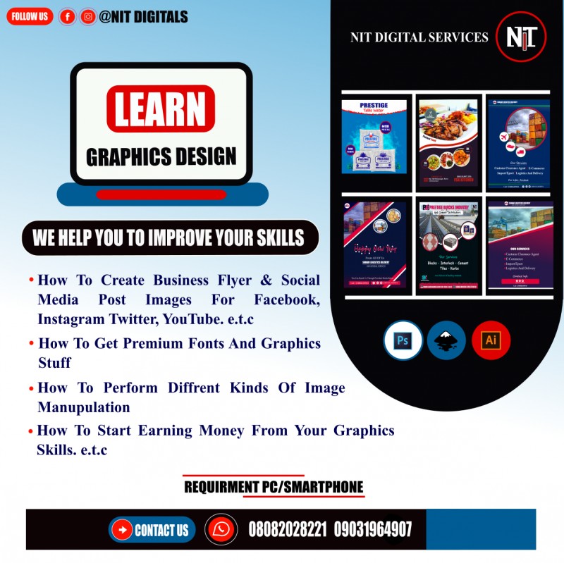 Buy NIT GRAPHICS DESIGN COURSE by NIT Digital Services on Selar
