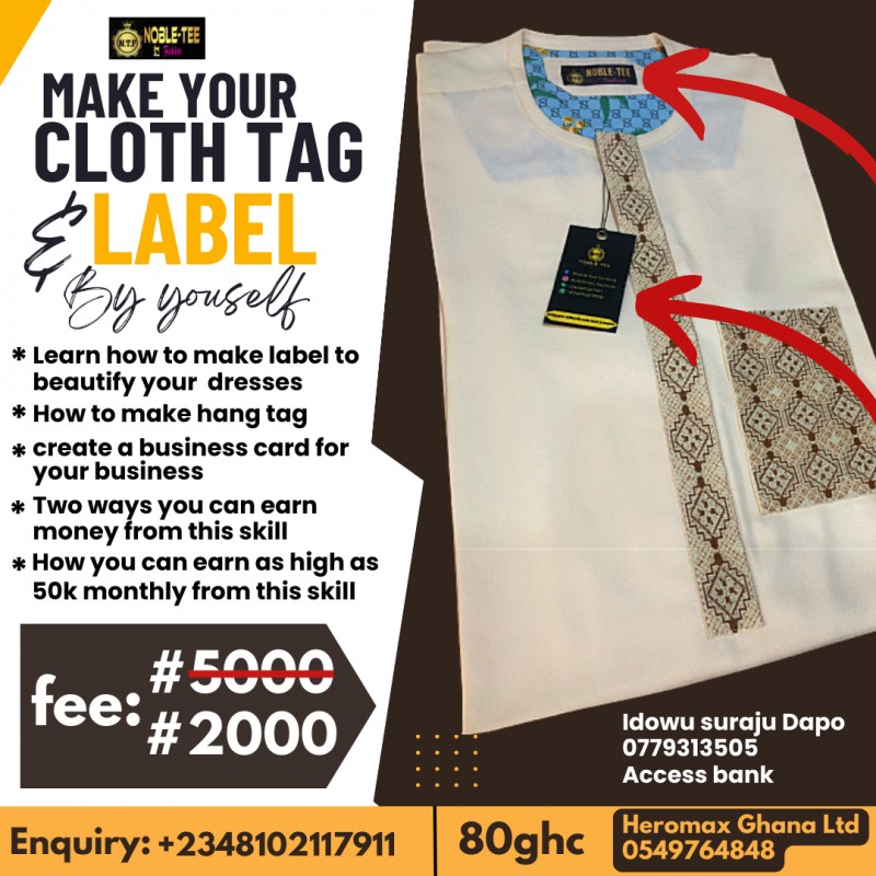 Buy HOW TO MAKE YOUR LABEL, TAG AND BUSINESS CARD BY YOURSELF by NOBLE ...