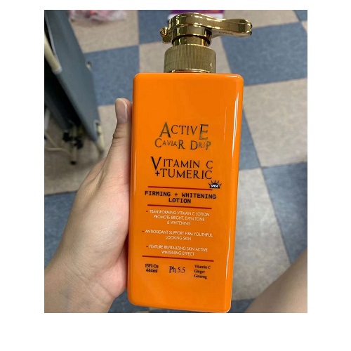Buy ACTIVE CAVIAR DRIP VITAMIN C & TUMERIC WHITENING LOTION by NAFS ...