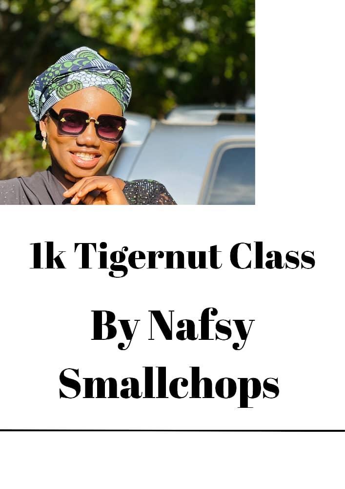 Buy 1k Tigernut Class By Nafsy Smallchops by Nafisat Lami Idris on Selar
