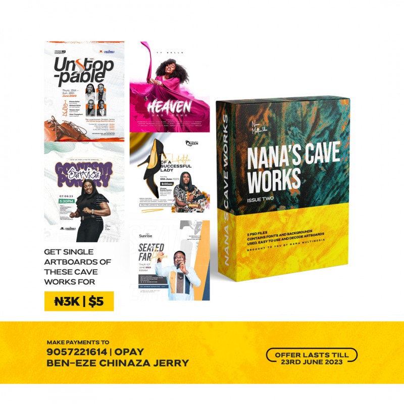 Buy NANA'S CAVE WORKS ISSUE 2 by Ben-Eze Chinaza on Selar
