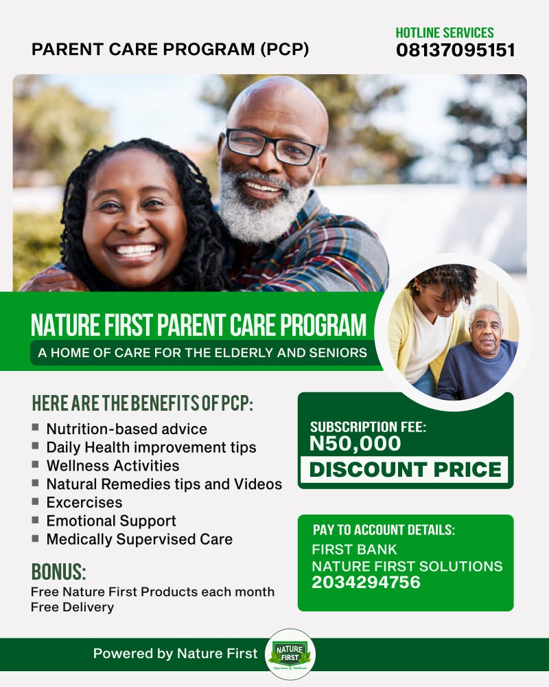 Buy Parent Care Program by Nature First® by Nature First on Selar