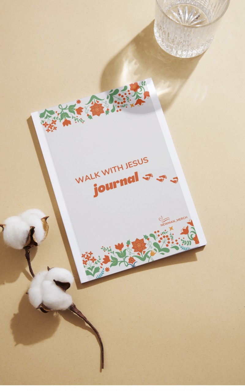 Buy Walk with Jesus Journal by Newman_merch on Selar