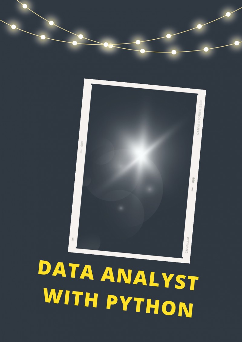 Buy DATA ANALYST WITH PYTHON by Nnanna UkonuN on Selar