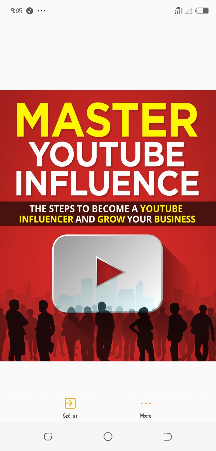 Buy Master YouTube influence by Dev Edu enterprise on Selar