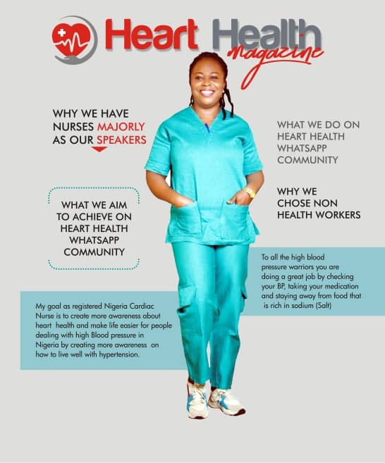 Get Heart health magazine by Olanrewaju Adeyinka Catherine on Selar