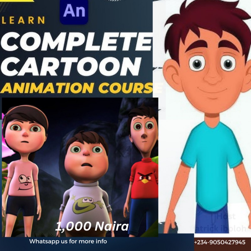 Buy Cartoon animation for Beginners by EDUCALAB on Selar.co