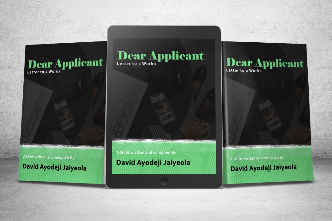 Buy Dear Applicant by Jaiyeola David on Selar