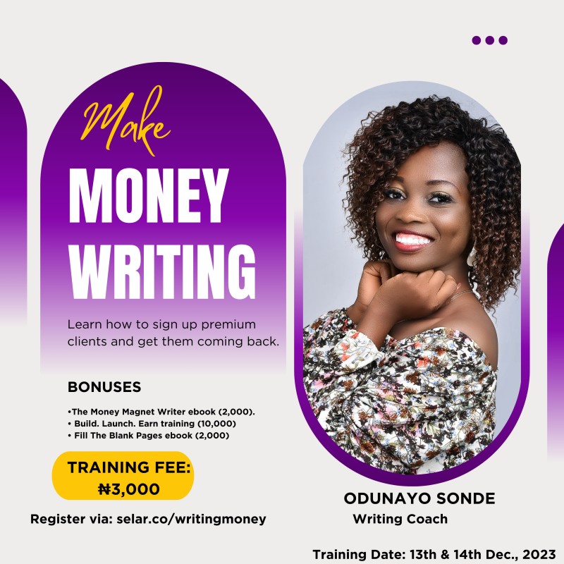 Buy Make Money Writing by Odunayo Sonde on Selar