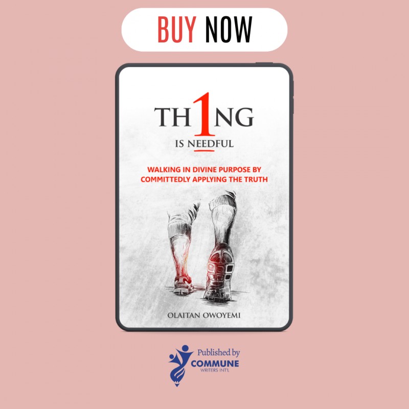 Get One Thing is Needful (ebook) by Olaitan Owoyemi on Selar