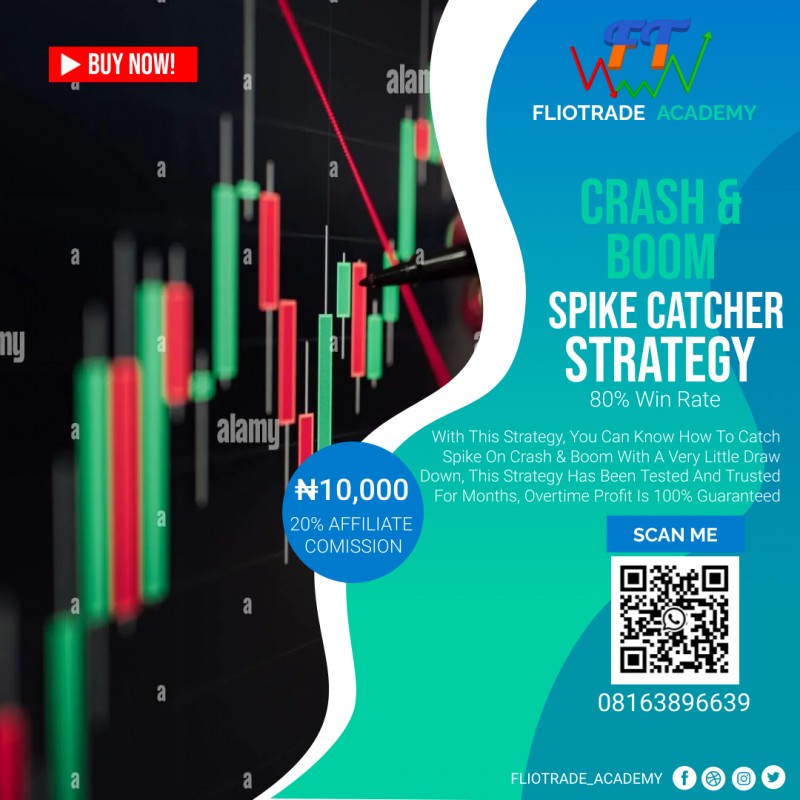 Buy Crash & Boom Spike Catcher Strategy by Fasasi Olamide on Selar