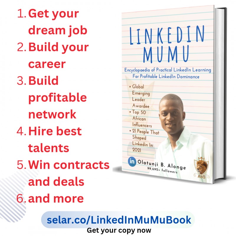 Buy LinkedIn MuMu Book by Olatunji B. Alonge on Selar