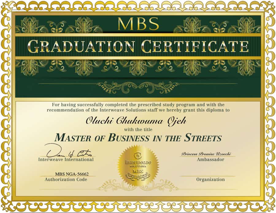 Buy Masters of Business in the street course by Oluchi Chukwuma-Ojeh on Selar