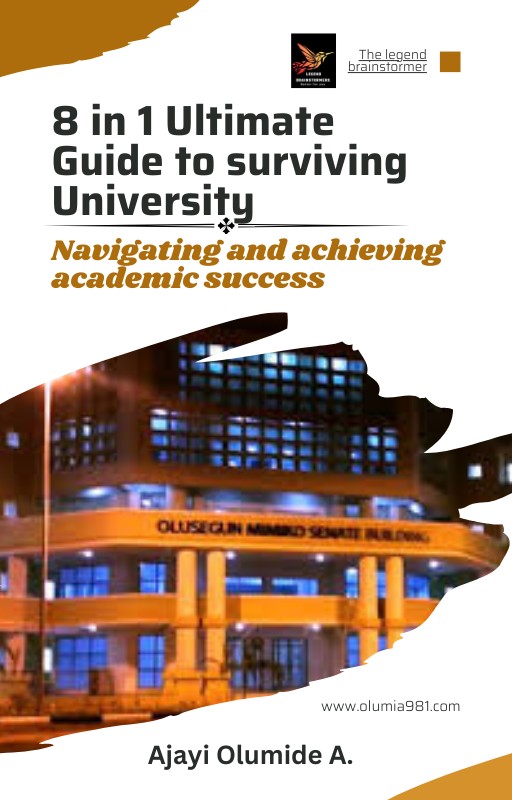 Buy 8 in 1 Ultimate Guide To Surviving University by Ajayi Olumide ...