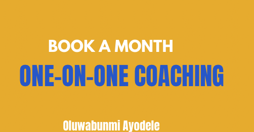 Buy Coaching session by Oluwabunmi Ayodele on Selar