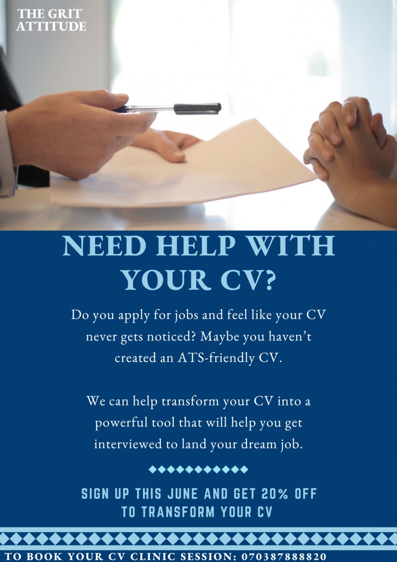 Buy CV CLINIC SESSION by TheGritAttitude on Selar
