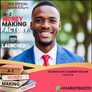 Buy A-Z MONEY MAKING FACTORY by Oluwatuyi Clement Kelvin on Selar