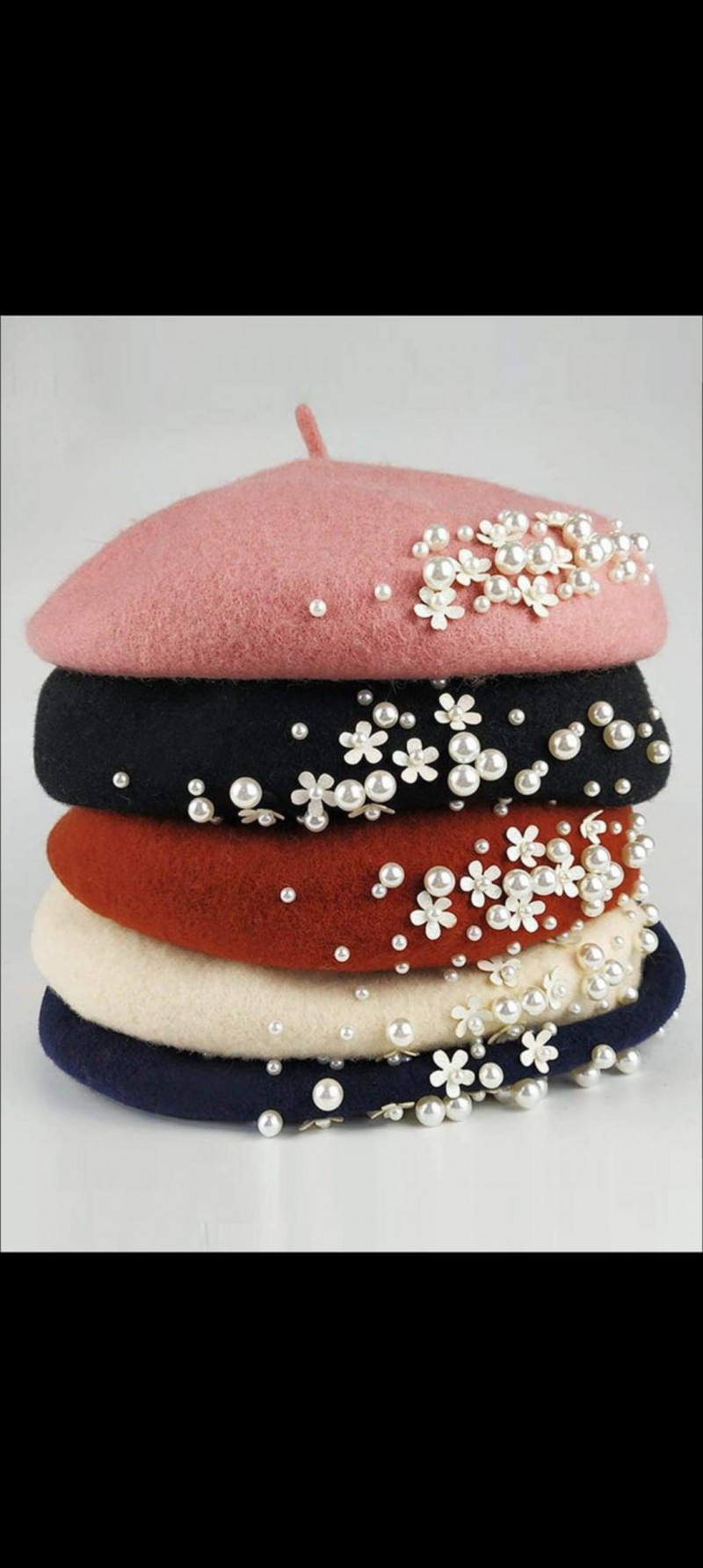 Buy Embellished berets by Omobawumi Ebube Ayodele on Selar