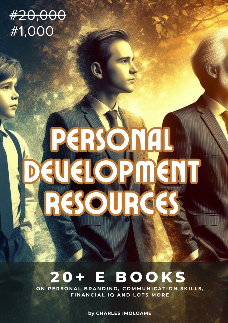 Buy Personal Development Bundle by Imoloame Omonlejie Charles on Selar