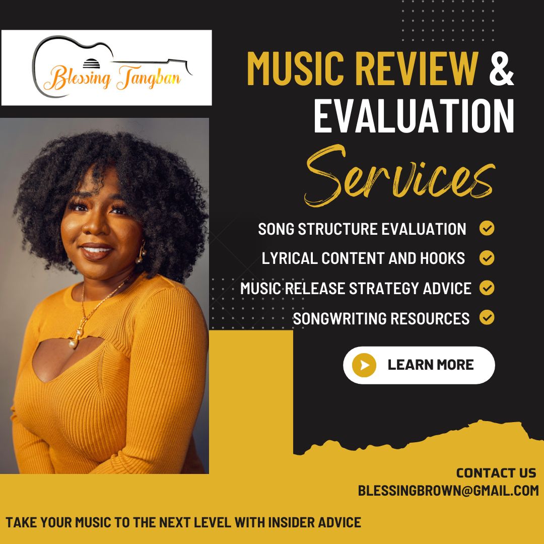 Buy Professional Song Evaluation by Blessing Tangban on Selar