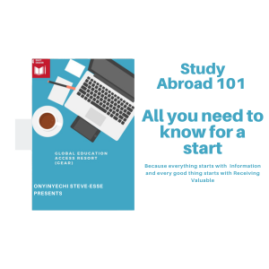 Buy Study Abroad 101 by Onyinyechi Steve-Essi on Selar