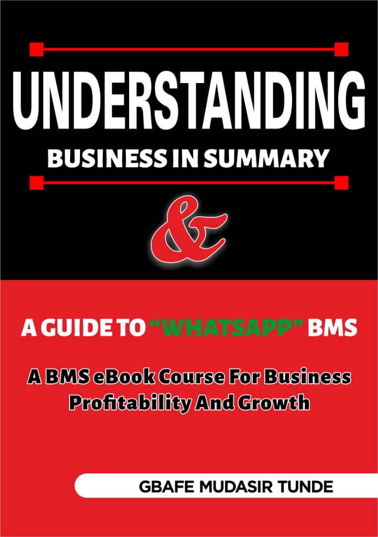 Buy BMS E-Book by Gbafe Mudasir on Selar