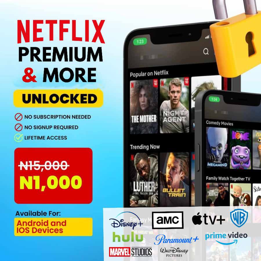 Buy NETFLIX PREMIUM UNLOCKED by Diamond Store on Selar