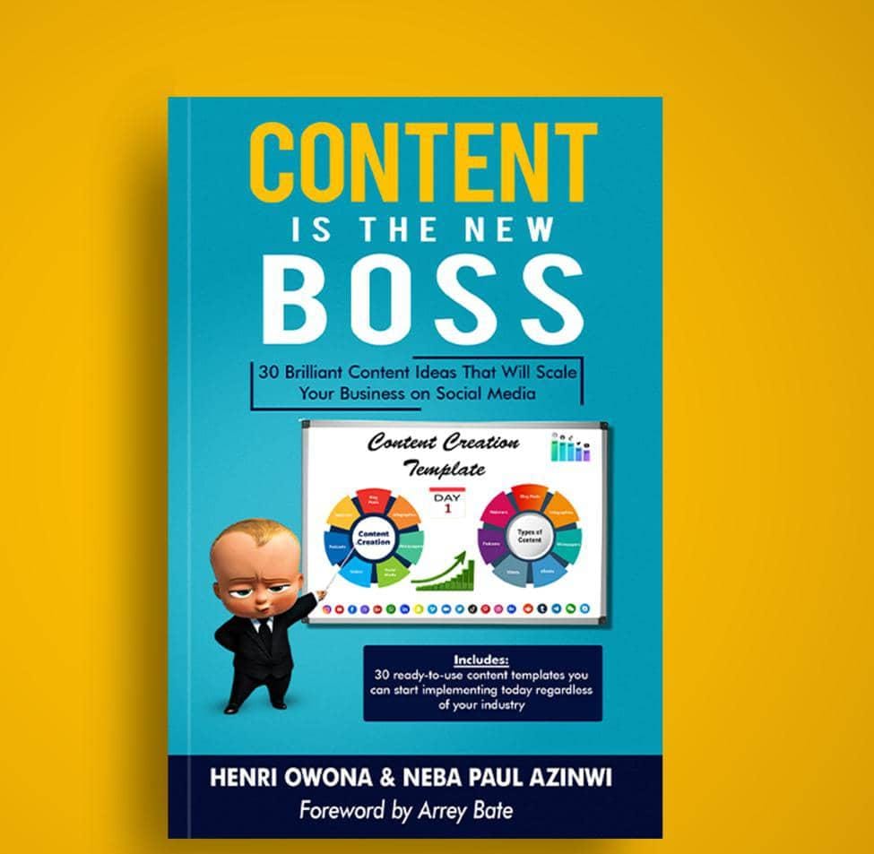 Buy CONTENT IS THE NEW BOSS by African Academy of Digital Marketing ...