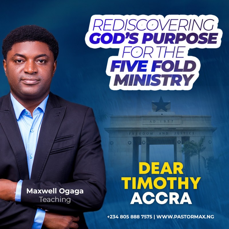 Buy Rediscovering God's Purpose for the Five-Fold Ministry. by Maxwell ...