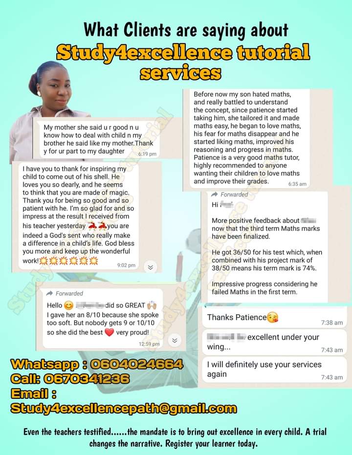 Buy Grade 4-6 tutoring for maths &english by Adeola Idowu on Selar