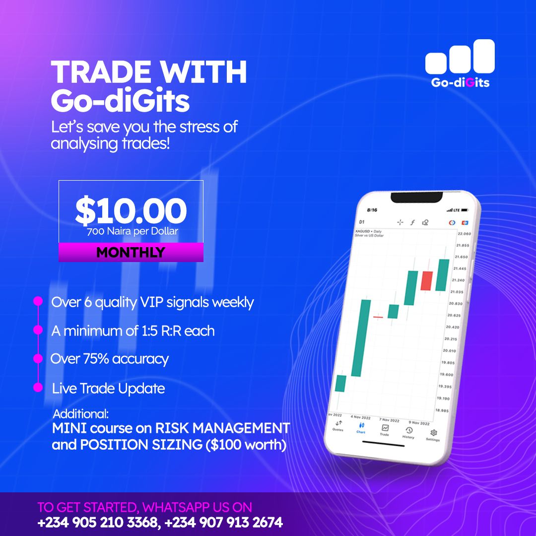 Subscribe Forex Monthly Signal by Olubori Paul on Selar