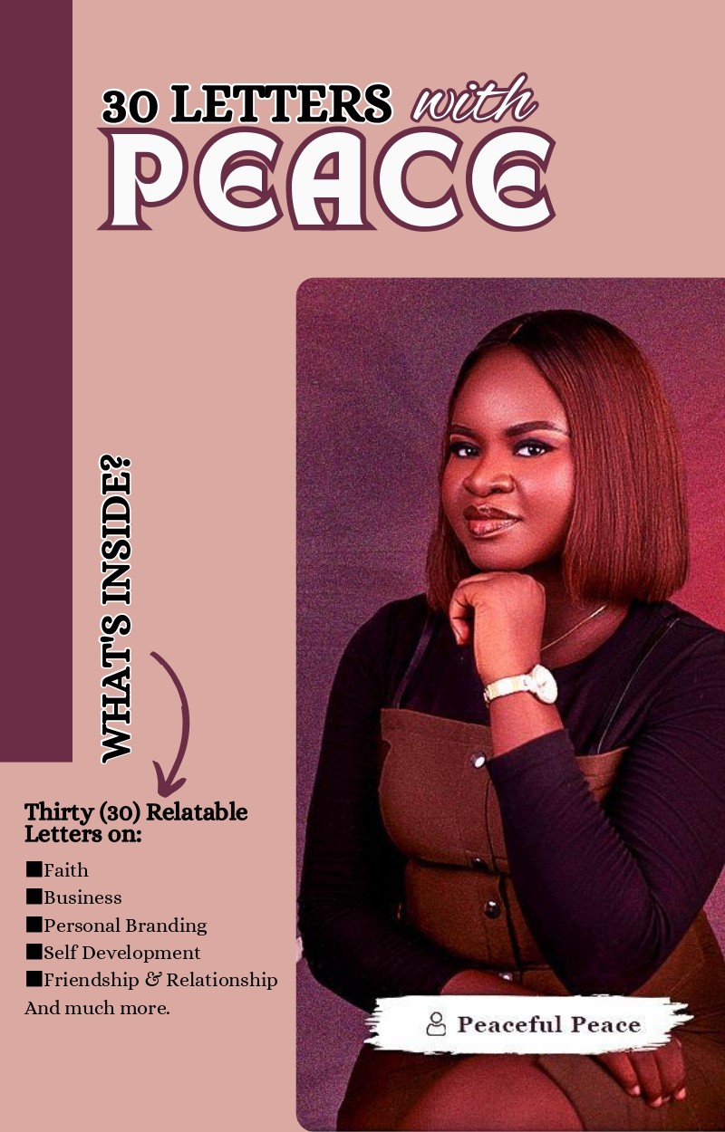 Get 30 Letters With Peace (I) by Peace Omodara on Selar