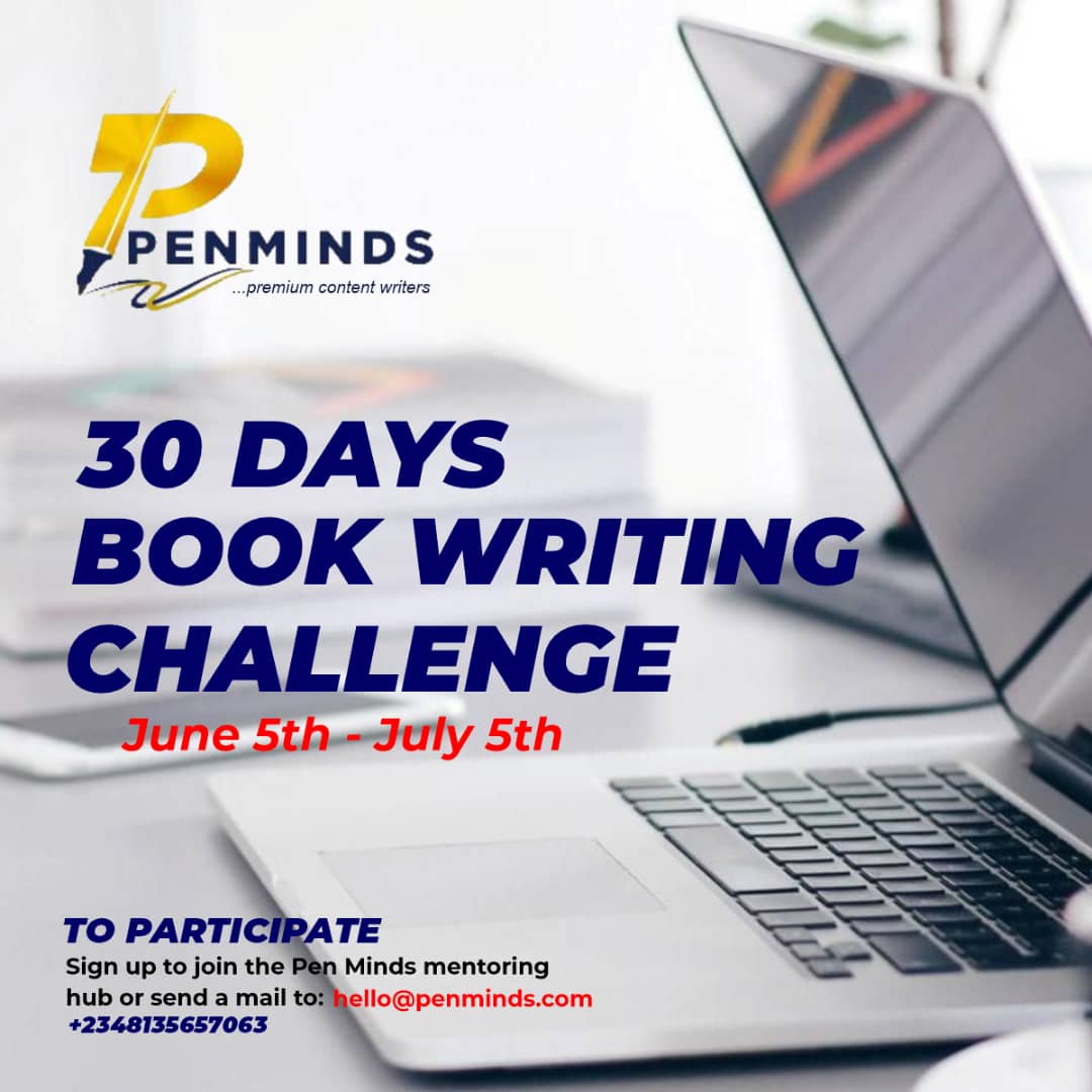 Buy THE 30 DAYS BOOK WRITING CHALLENGE by Pen Minds on Selar