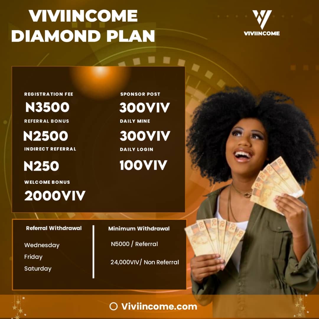 Buy Viviincome Diamond package by Kesinro Ephraim on Selar