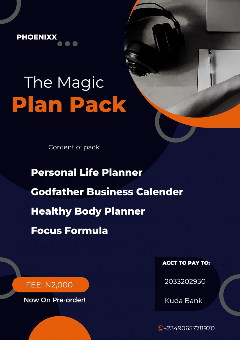 Buy The Magic Pack Planner by Joy Usman on Selar