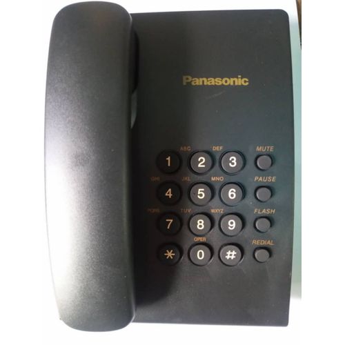 Buy Panasonic Desk Intercom Phone KX-TS500MX - Black Non -display by AKINYEMI AKINTUNDE OLAITAN ...