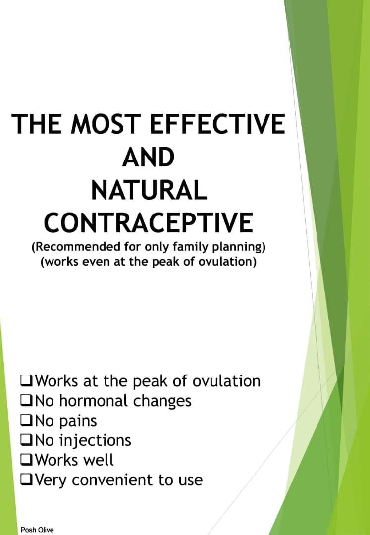 Buy The most effective and Natural contraceptive by Olive Muoghalu on Selar