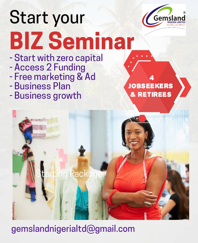 Buy Start Your Business Seminar by Olugbenga Adebiyi John on Selar