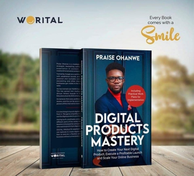 Buy Digital Products Mastery (Physical Copy Book) by Praise Ohanwe on Selar