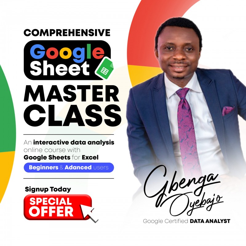 Buy Comprehensive Google Sheets Master Class by Prime Tech Academy on Selar