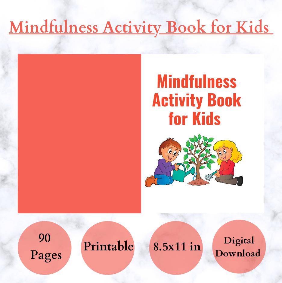 Buy Mindfulness Activity Book for Kids by Print Ready Template on Selar