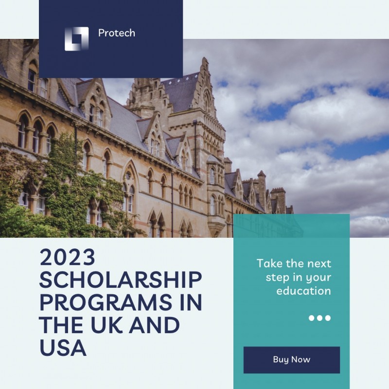 Buy 2023 Ultimate Scholarship Program In The UK And USA For ...